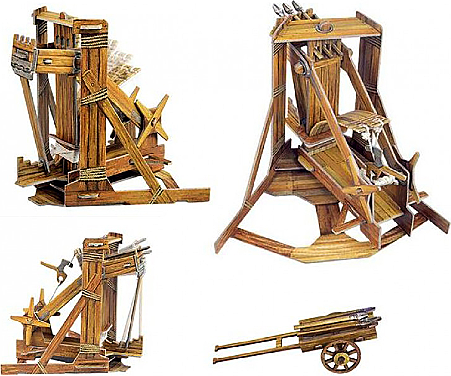 Germanseller - 3D Puzzle KARTONMODELLBAU Papiermodell Mittelalter ...