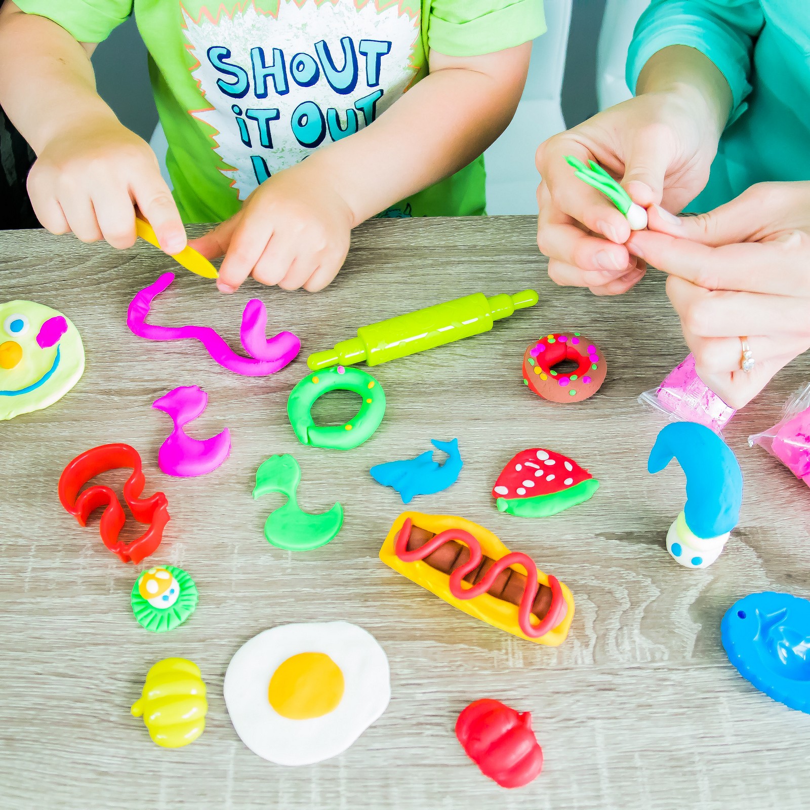 Germanseller - Soft Knete Hüpfknete Springknete Modellierung Knetmasse ...