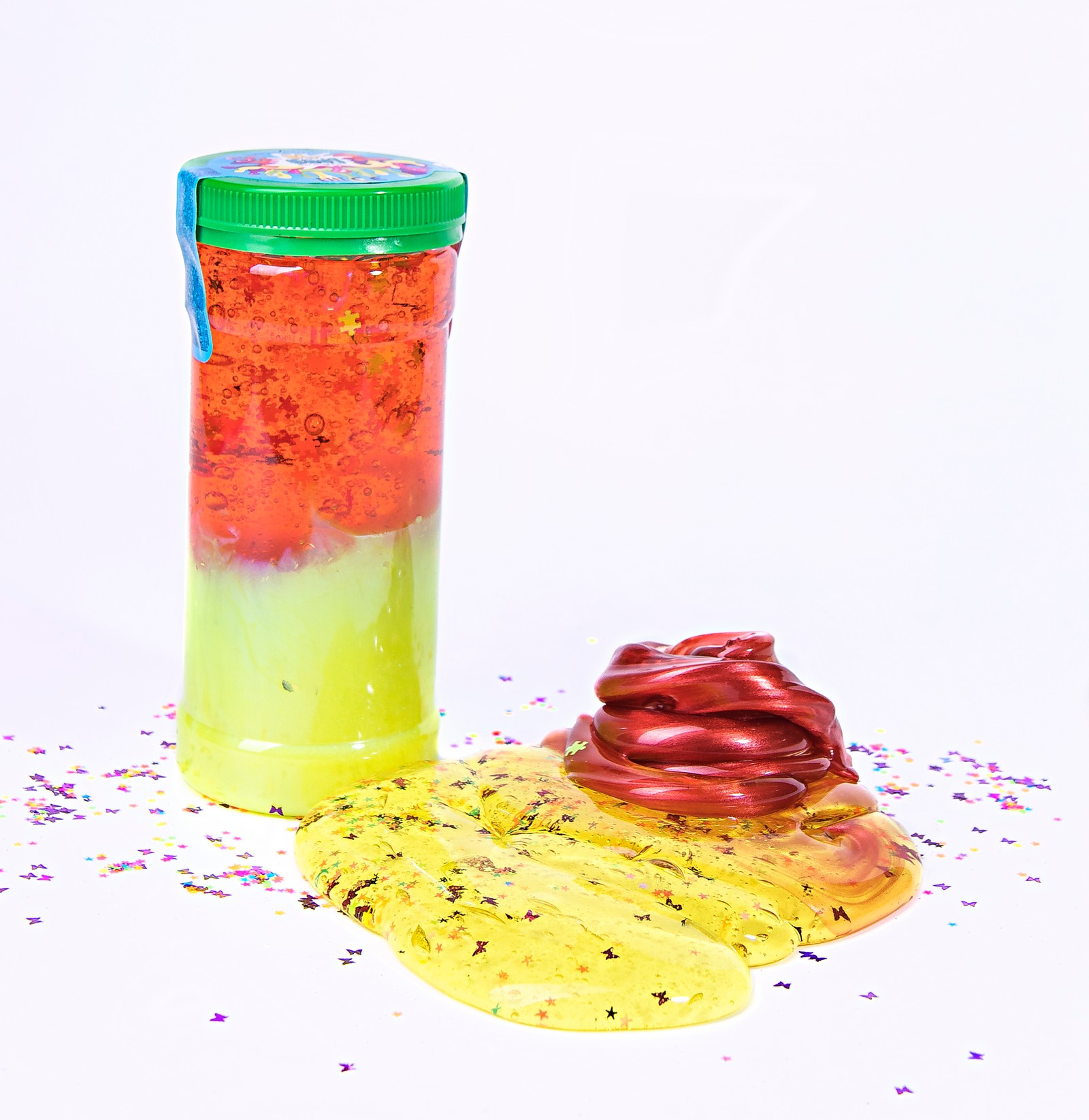 Germanseller - 80041 Antistress Schleim Slime Kristallperle Feinmotorik ...