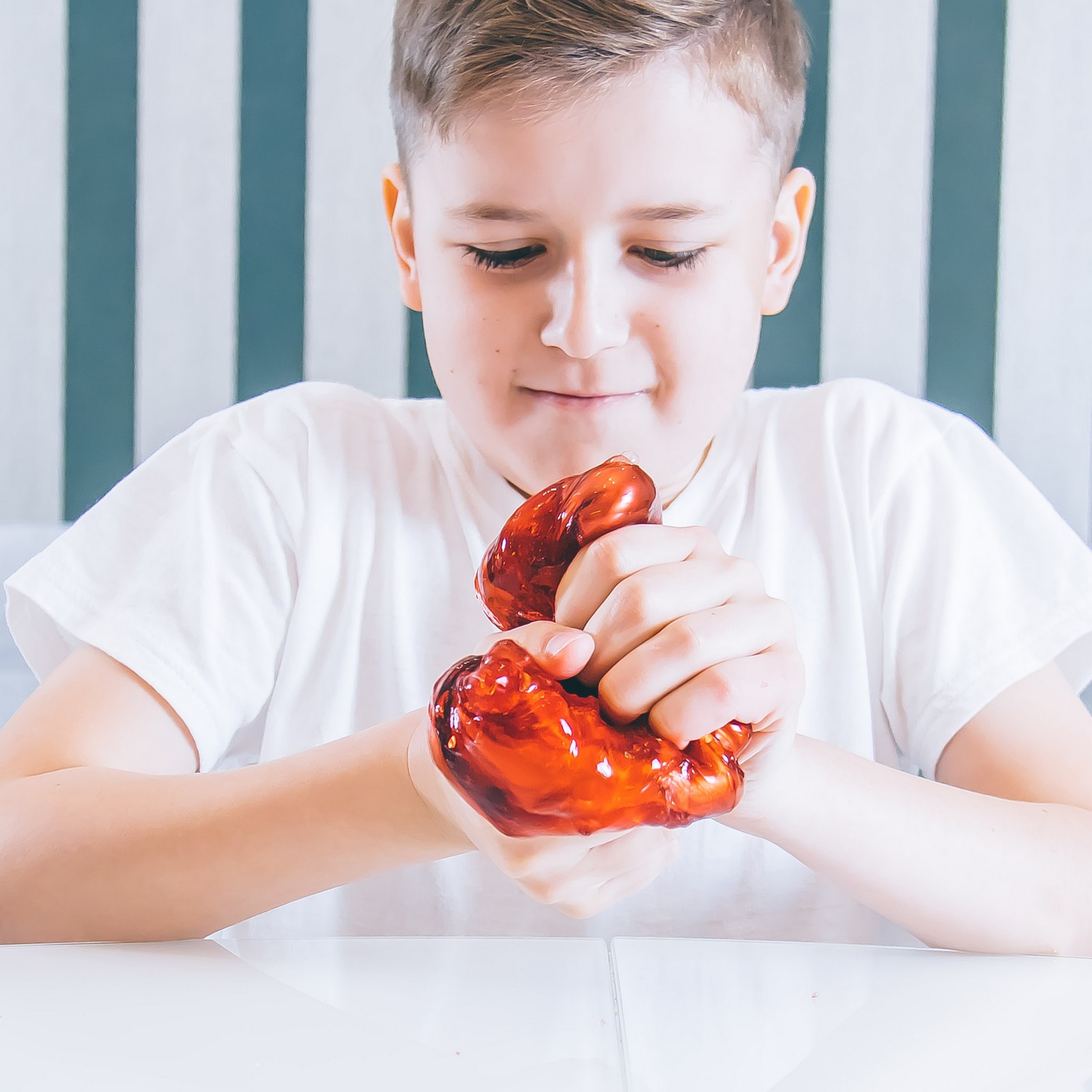 Germanseller - 80041 Antistress Schleim Slime Kristallperle Feinmotorik ...