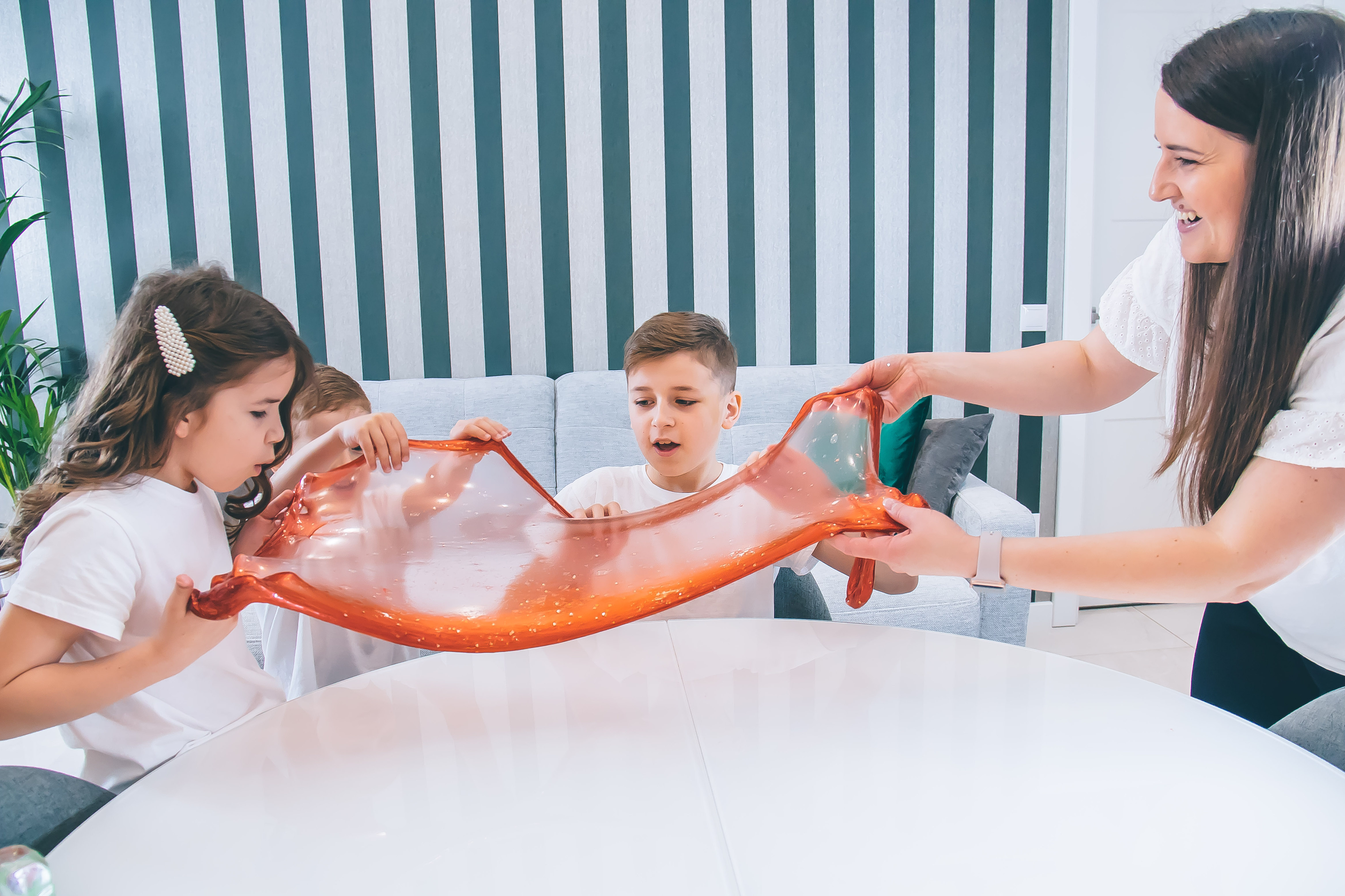 Germanseller - 80041 Antistress Schleim Slime Kristallperle Feinmotorik ...